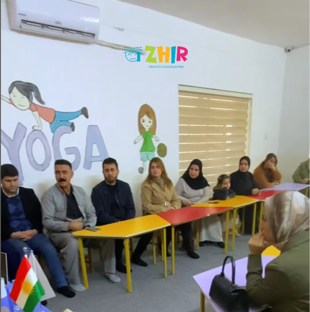 Meeting with parents of bright kindergarten children - Zhir
